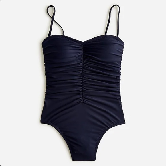 J. Crew | Swim | J Crew Nwt Ruched Sweetheart Onepiece Swimsuit | Poshmark